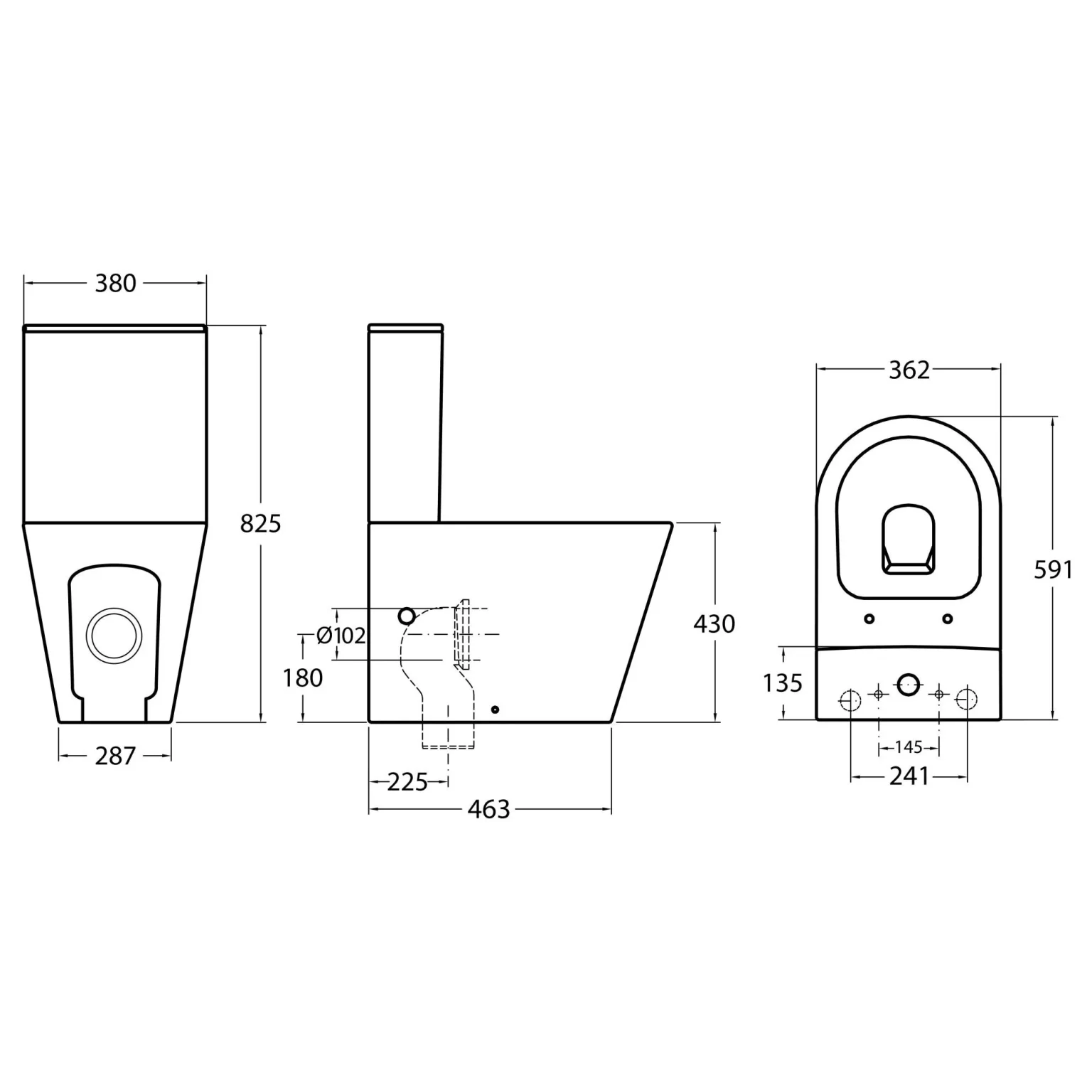 MONOBLOK WC ŠOLJE - Salon Kupatila BG-Sanitarija