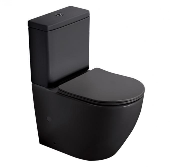 Monoblok WC šolja Crna Perla Compact Black - BG-Sanitarija